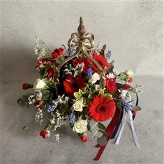 Coronation Crown Arrangement Melanie's Florist Tadcaster